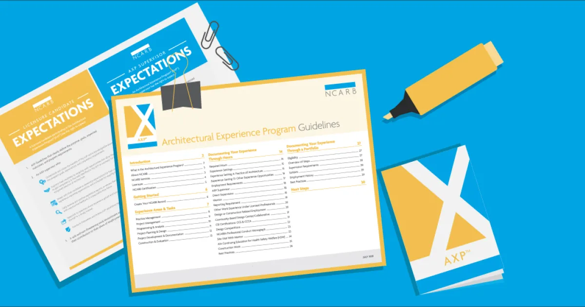 Tips and Resources for AXP Supervisors and Mentors | NCARB - National ...